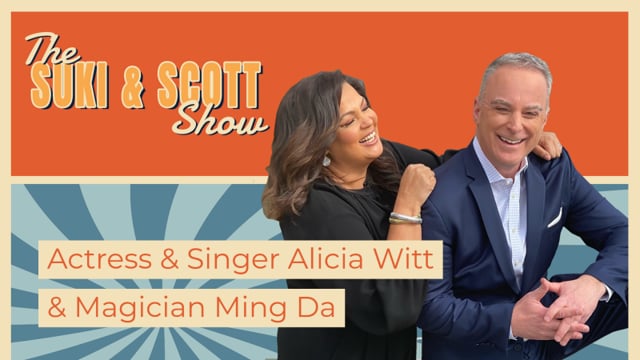 Actress & Singer Alicia Witt & Magician Ming Da - On New Jersey
