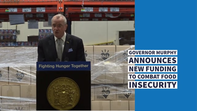 Governor Murphy Announces New Funding to Combat Food Insecurity - On ...
