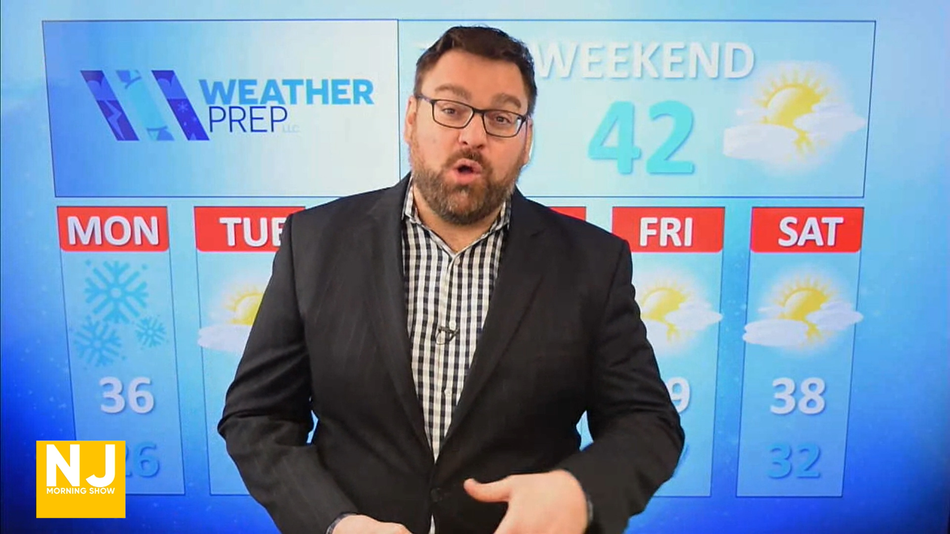NJ Morning Show - Weather Update 4 with Mike Favetta - On New Jersey