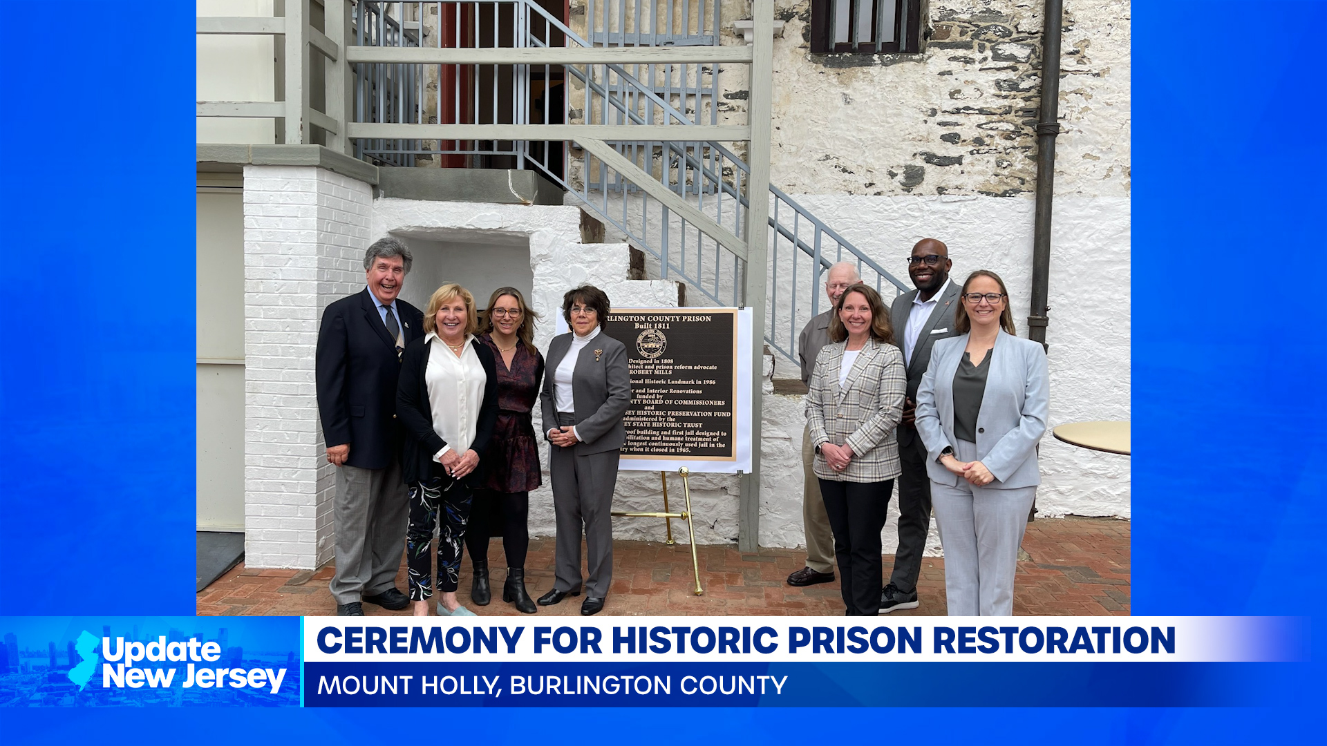 News Update: Prison Celebrates Restoration - On New Jersey